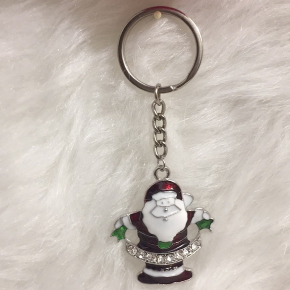 Chloe Accessory | Accessories | 35 Chloe Rhinestone Silver Plated Santa ...